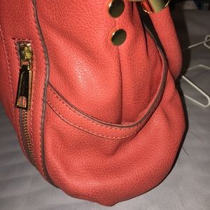 Liz Claiborne | Bags | Liz Claiborne Villager Purse In Coral | Poshmark